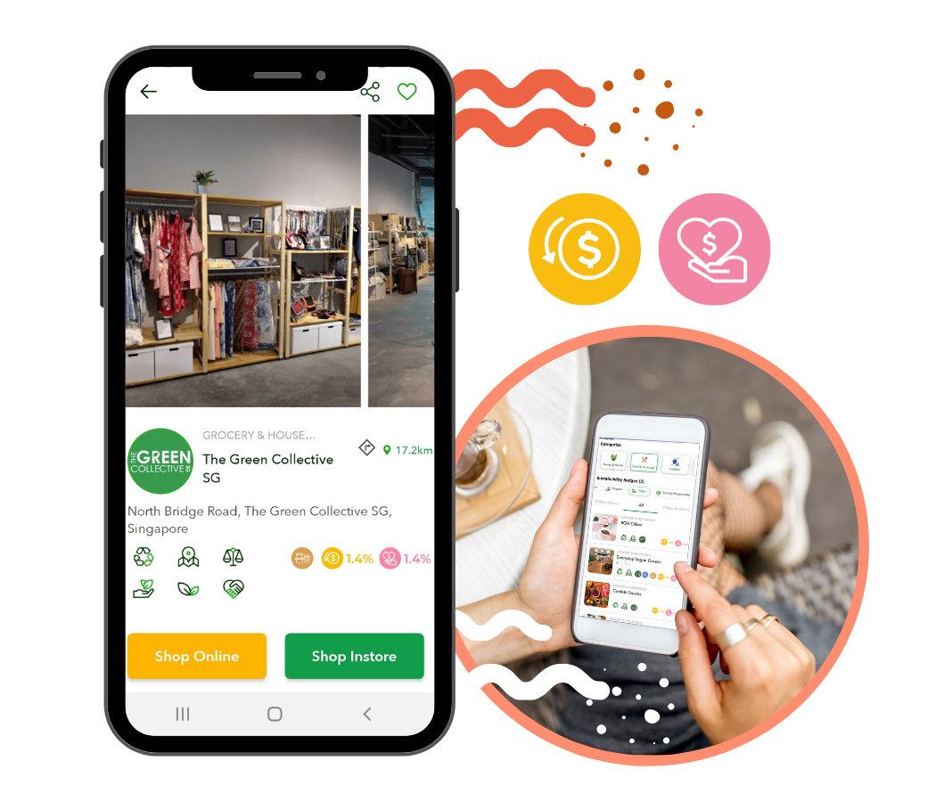 Sustainability rewards app for you, the planet and the community